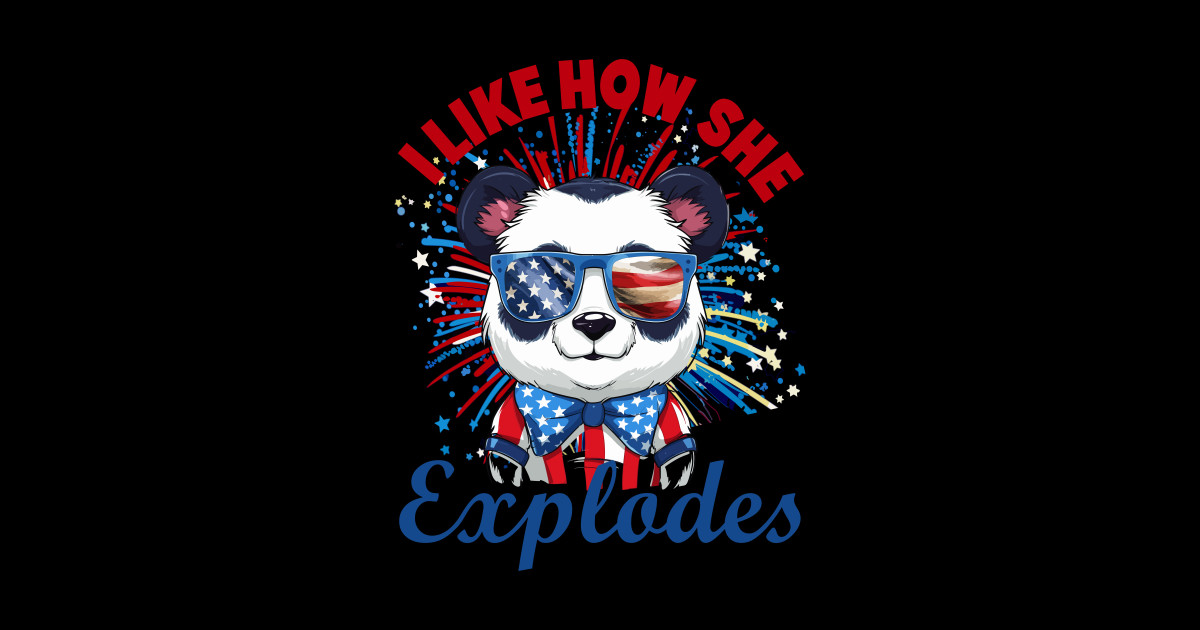 I Like How She Explodes, Fireworks Funny Couple - 4th Of July Couple ...