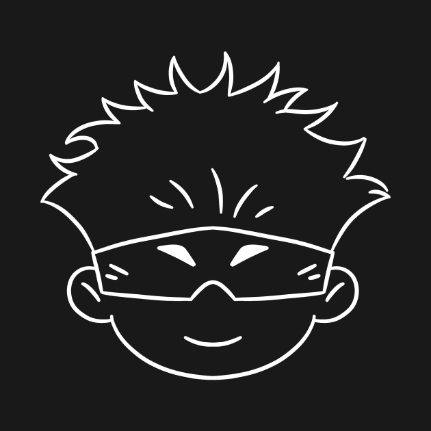 Gojo Chibi Cute White Jujutsu Kaisen T Shirt Teepublic