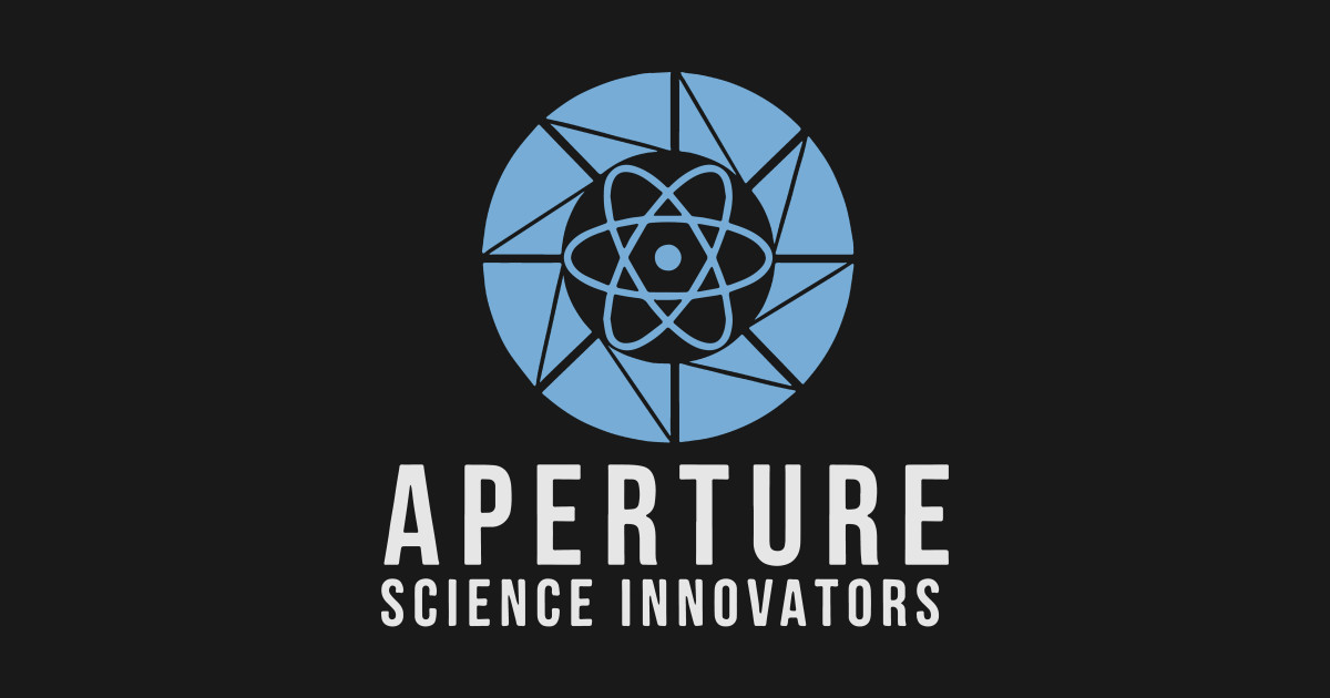 Aperture Science - Portal - T-Shirt | TeePublic
