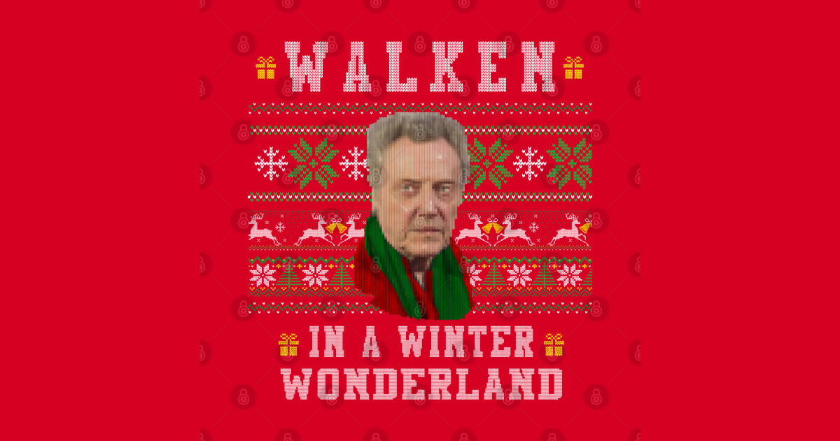 Walken In A Winter Wonderland - Christopher Walken - Crewneck ...