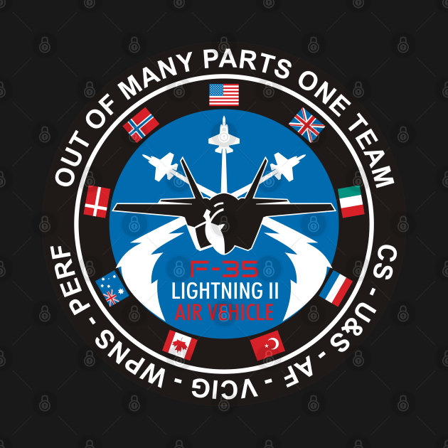 F35 Lightning II - F 35 Lightning Ii - T-Shirt | TeePublic
