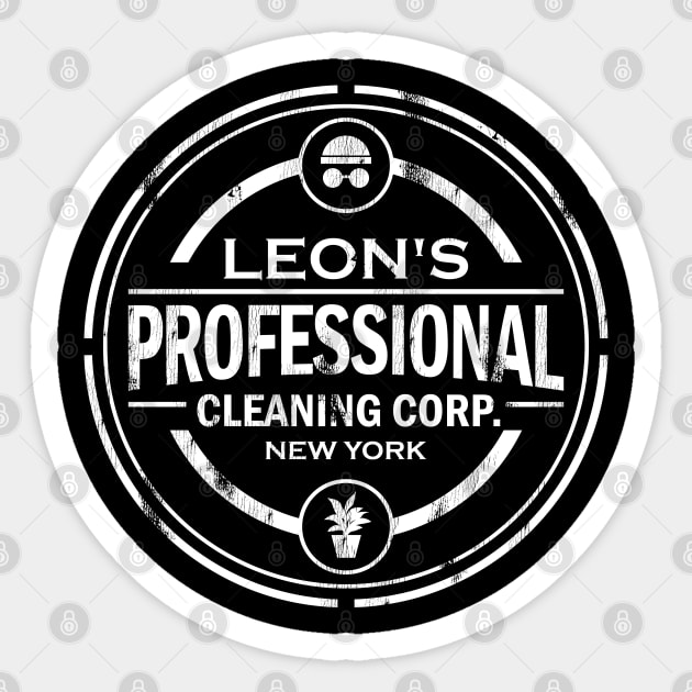 Leon's Professional Cleaning Corp. V2 - Leon The Professional - Sticker ...