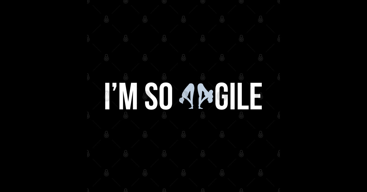 Developer I'm So Agile - Agile - Sticker | TeePublic