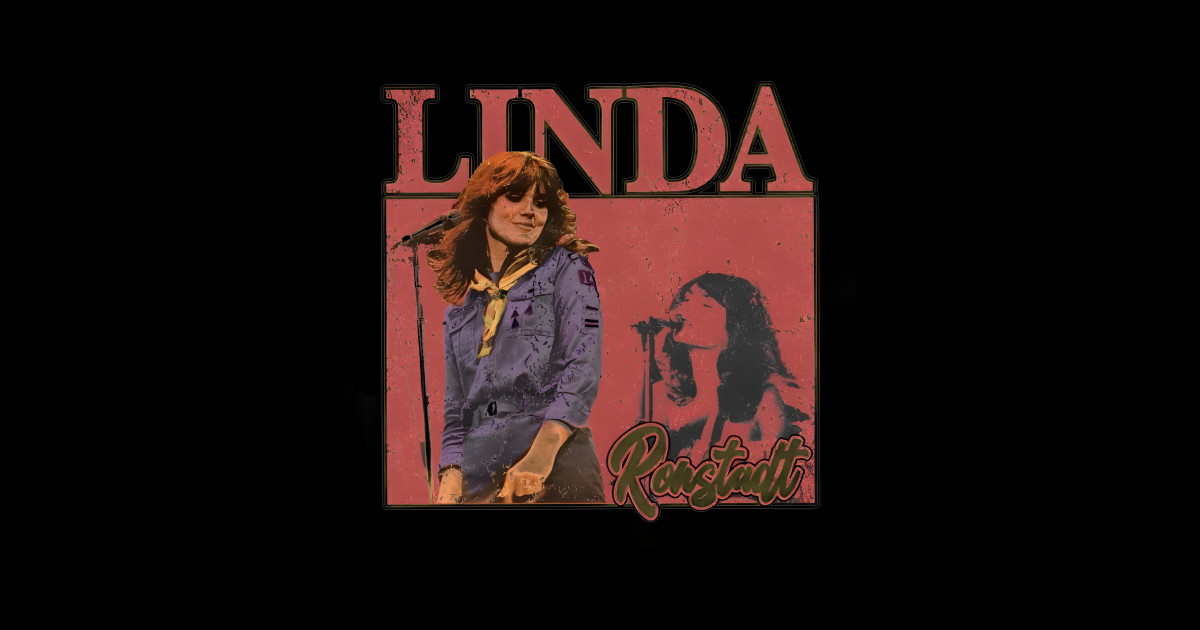 Vintage Music Boho Chic Style - Linda Singer Ronstadt - Sticker | TeePublic
