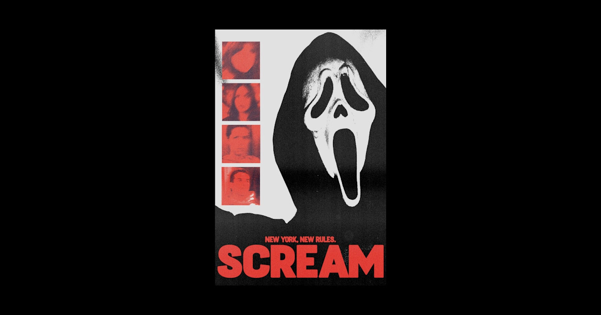 scream movie design - Scream Movie Design - Sticker | TeePublic