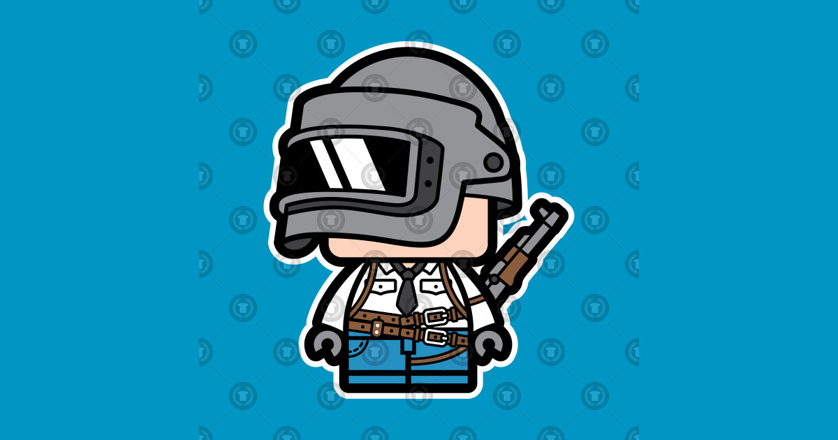 Chibi PUBG Character - Pubg Chibi - Sticker | TeePublic