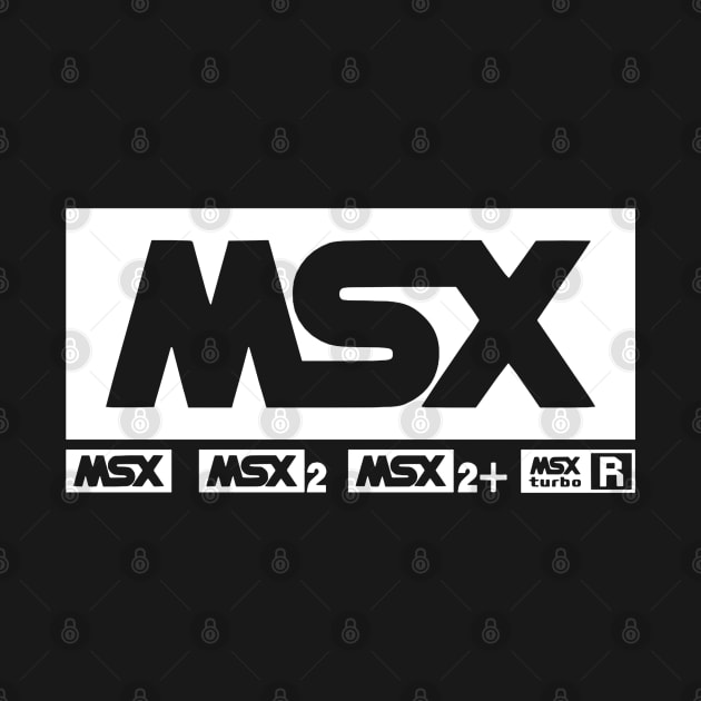 MSX Logos - Vintage Retro Computer - Msx - T-Shirt | TeePublic