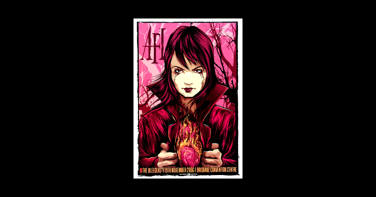 Vintage AFI band - Vintage Afi Band - Sticker | TeePublic