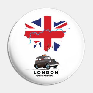 London Map Pins and Buttons for Sale | TeePublic