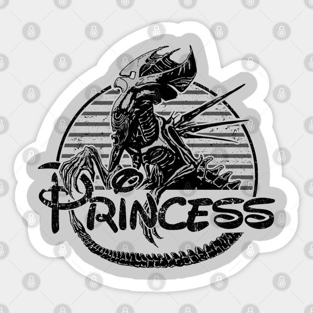 Princess - Alien - Sticker | TeePublic