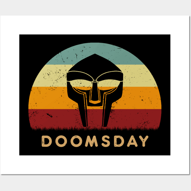 Retro Sunset - MF Doom Doomsday - Mf Doom - Posters and Art Prints ...