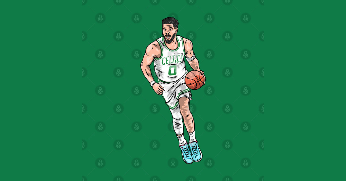 Jayson Tatum Boston Cartoon - Jayson Tatum - T-Shirt | TeePublic