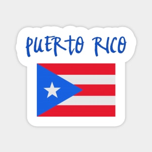 Puerto Rico Flag Map Magnets for Sale | TeePublic