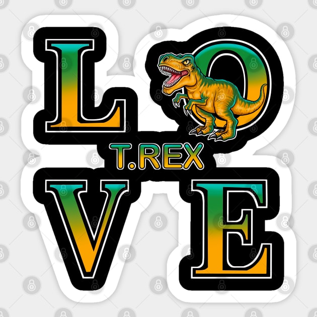T. Rex dinosaur - T Rex T Rex Lover - Sticker | TeePublic