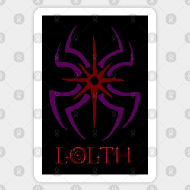 Symbol of Lolth DnD Goddess of Darkness and Drows. Baldurs gate 3 ...
