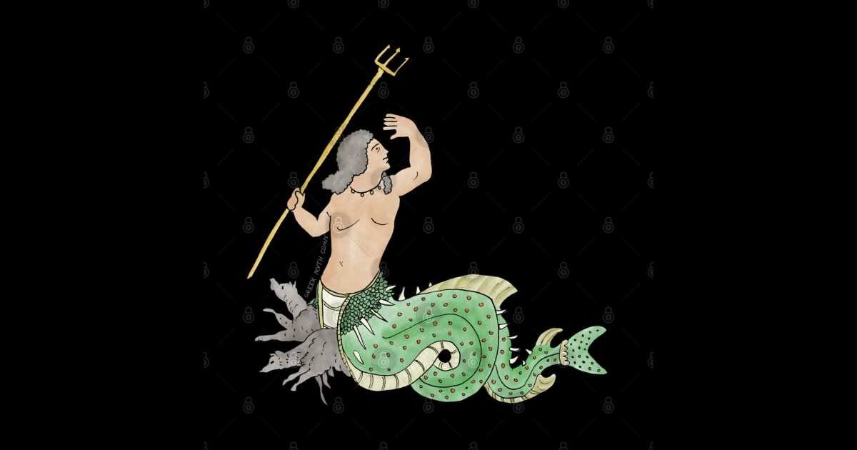 Skylla - Scylla by Greek Myth Comix - Skylla - Posters and Art Prints ...