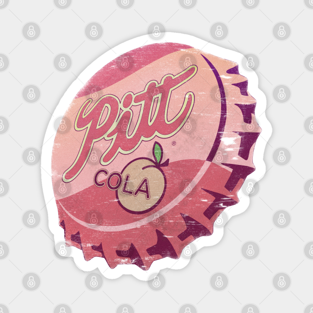 Pitt bottle cap - Vintage - Gravity Falls - Magnet | TeePublic