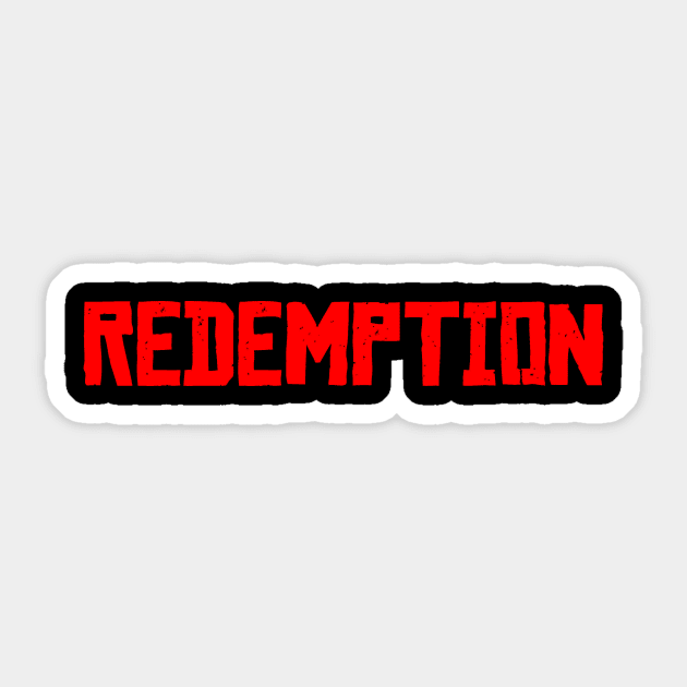 Red Dead Redemption 2 Redemption - Red Dead Redemption 2 - Sticker ...