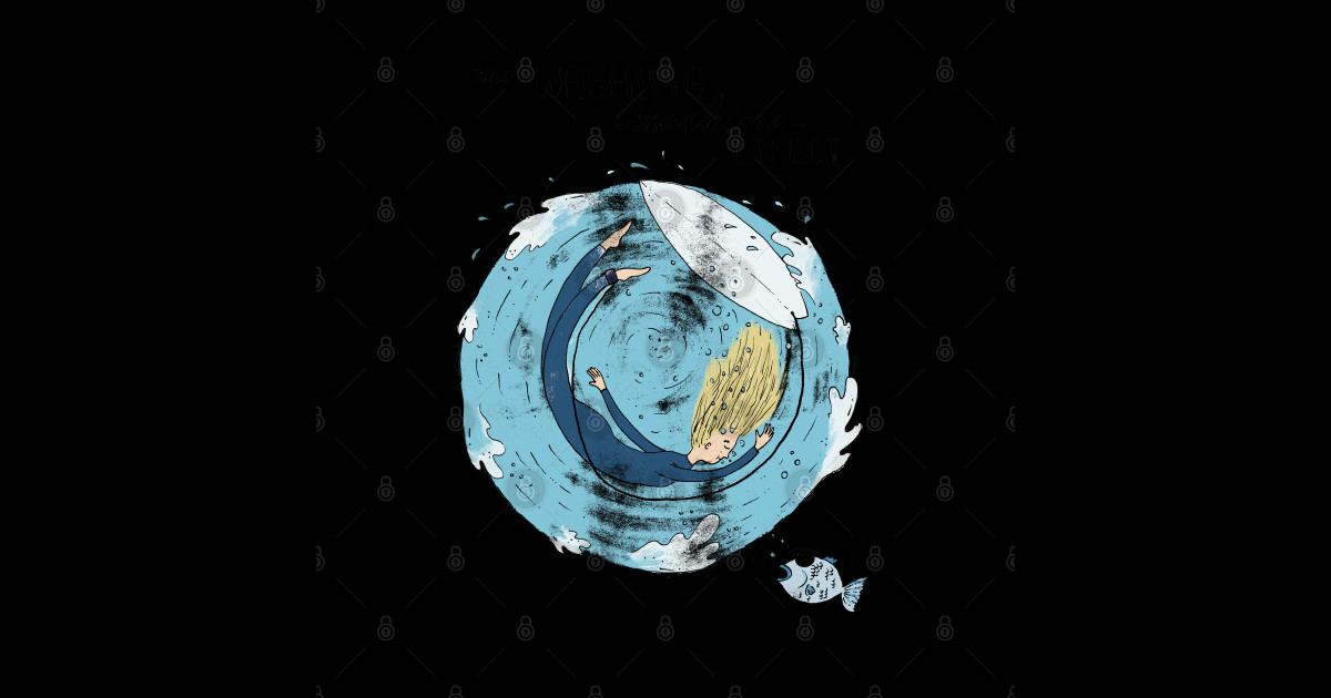 Washing Machine Effect - Washing Machine Effect - Sticker | TeePublic