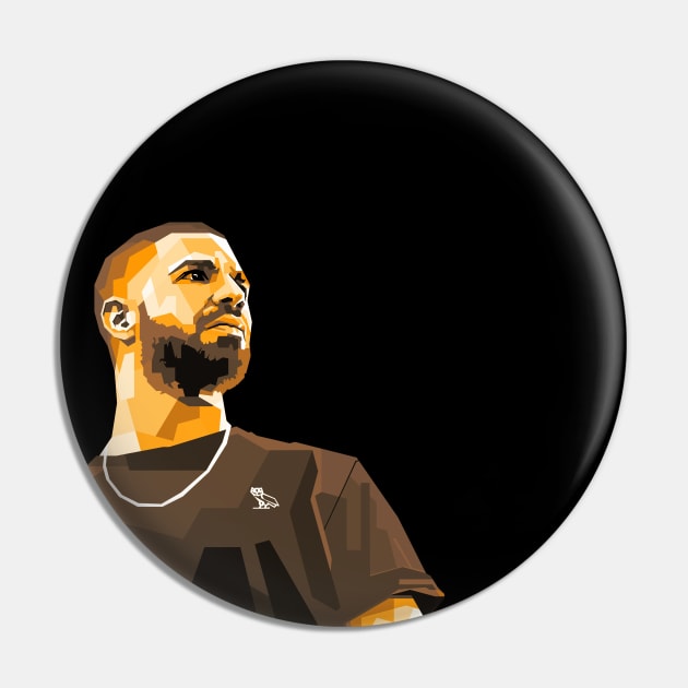 Drake rappers - Drake Rappers - Pin | TeePublic