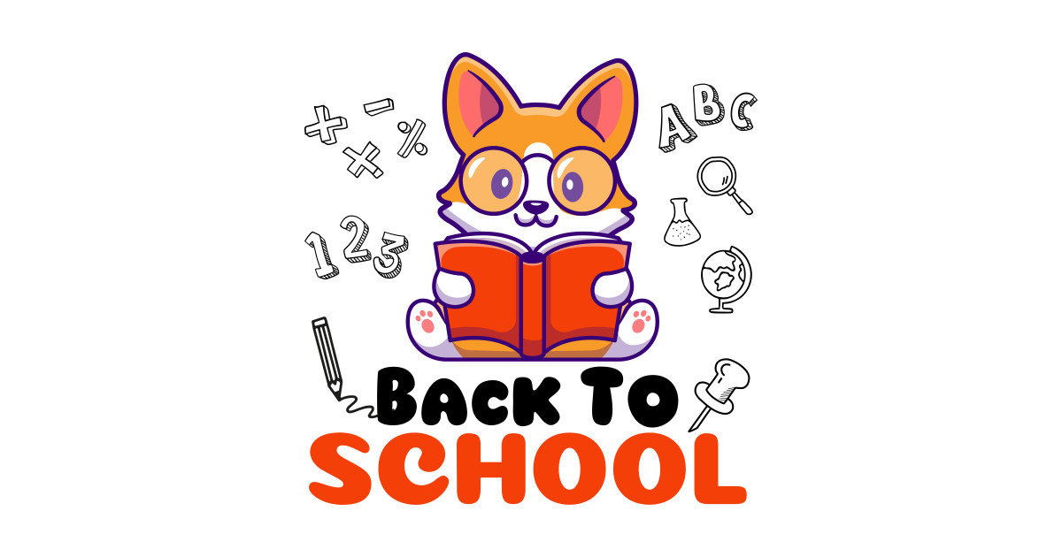 Welcome Back To School Corgi Shirt Outfit Kid Dog Lover - Back To ...