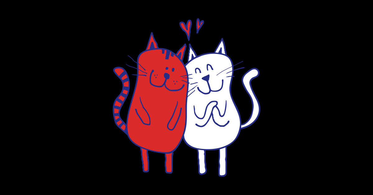 Lovely Cartoon Cat Lover Art - Cat - Mug | TeePublic