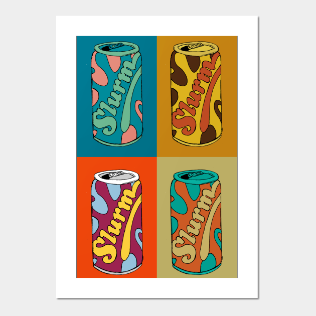 Soda pop art - Slurm - Posters and Art Prints | TeePublic