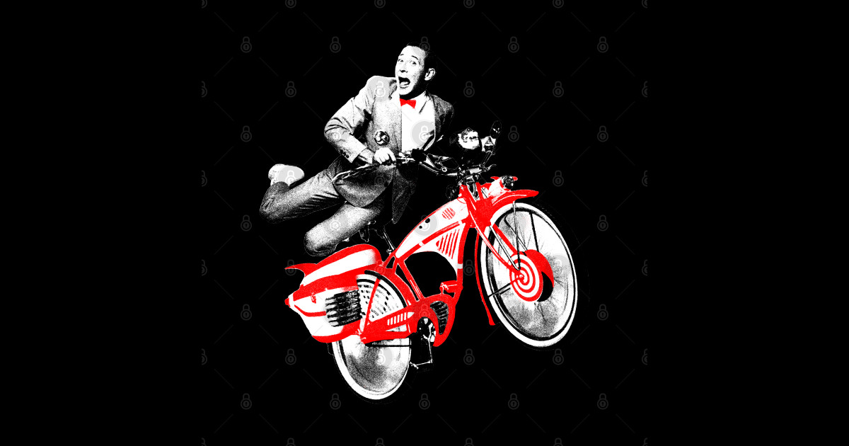 Pee Wee Herman's Big Adventure Bike - Pee Wee Herman - Posters and Art ...