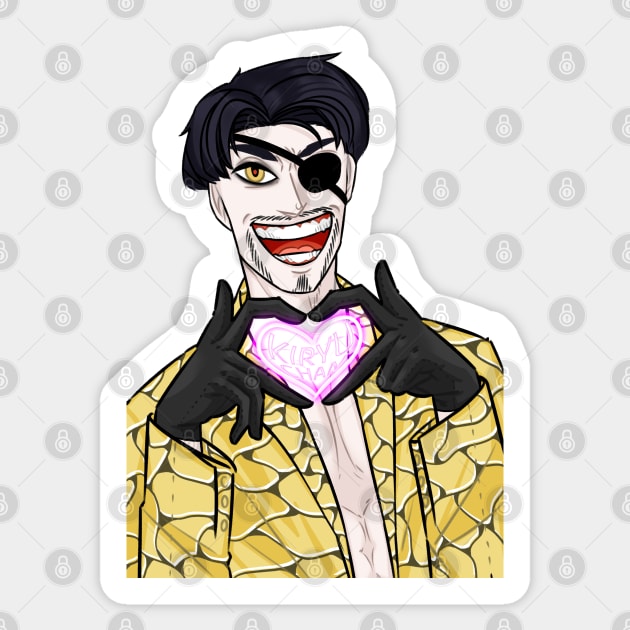 Majima goro - Majima Goro - Sticker | TeePublic