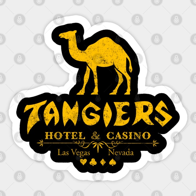 The Tangiers hotel and casino - Casino - Sticker | TeePublic
