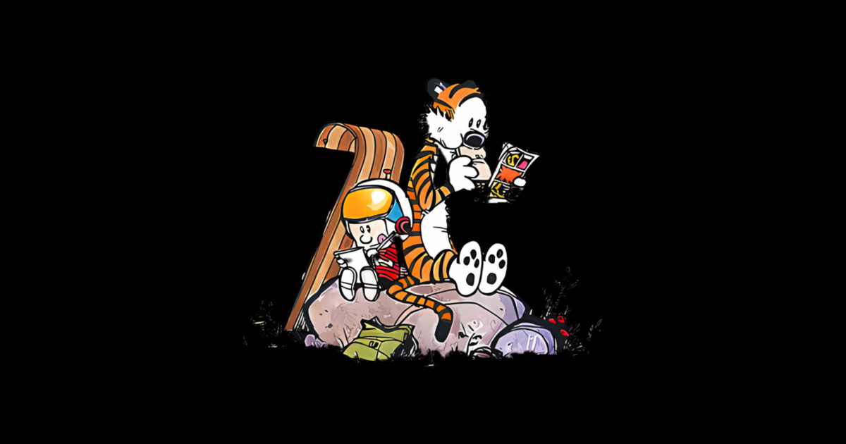 SPACEMAN SPIFF GHOST CALVIN AND HOBBES CARTOON ALIEN ADVENTURE 5 ...