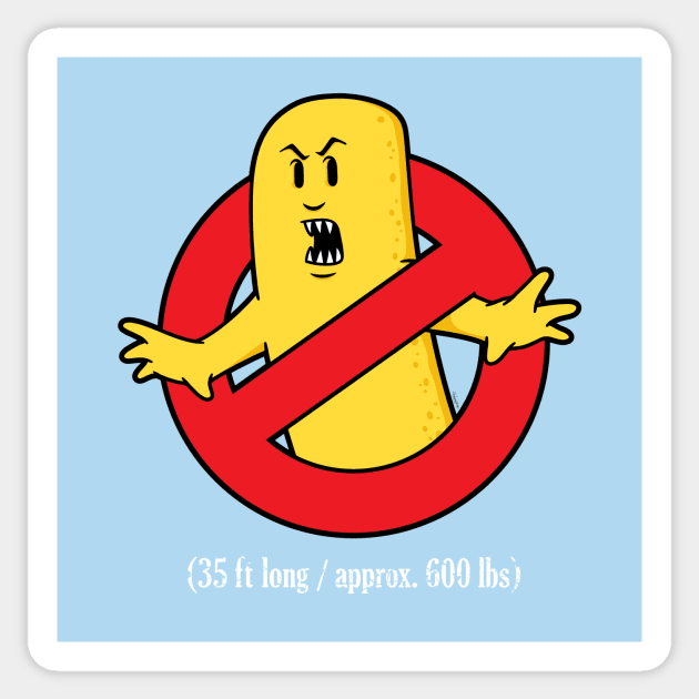 That's a Big Twinkie! - Ghost Comedy Movie - Sticker | TeePublic