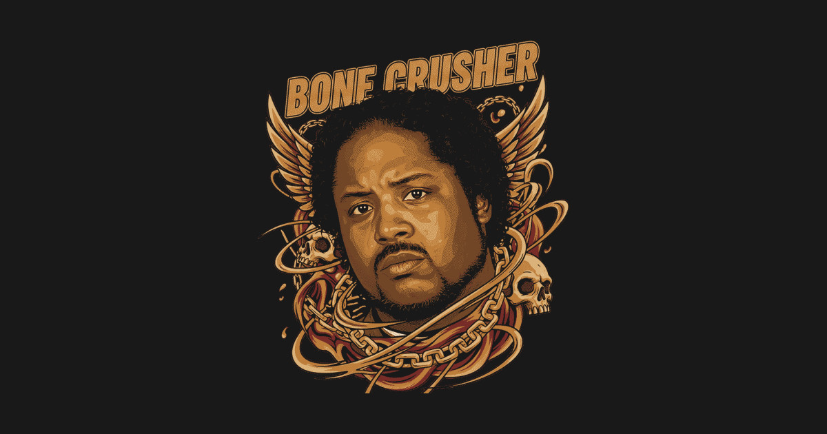 Bone Crusher Rapper 90s - Bone Crusher Rapper - T-Shirt | TeePublic