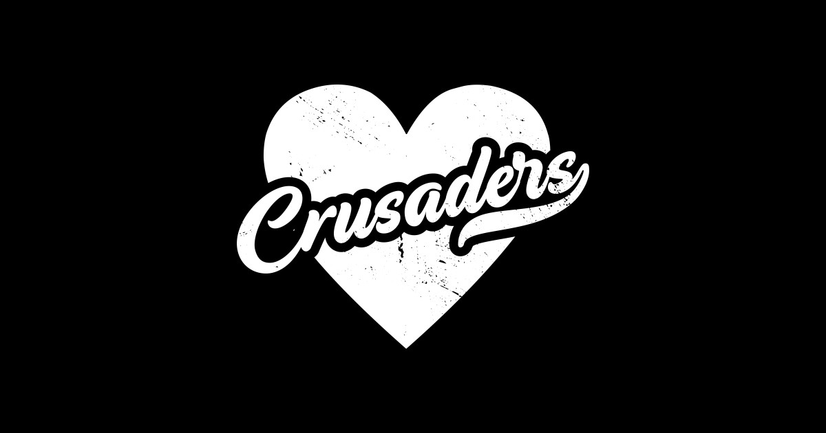 Vintage Crusaders School Spirit // High School Football Mascot // Go ...
