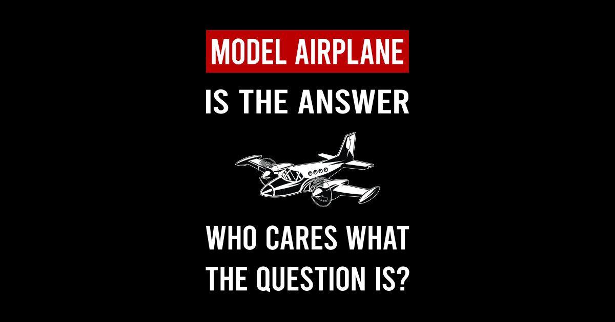 The Answer Model Airplane Plane Planes Aircraft - Model Airplane ...