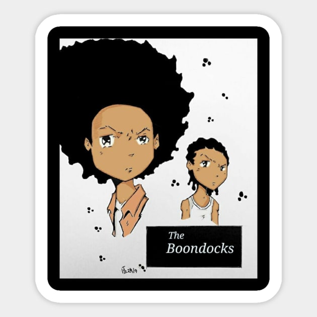 The Boondocks - The Boondocks - Sticker | TeePublic