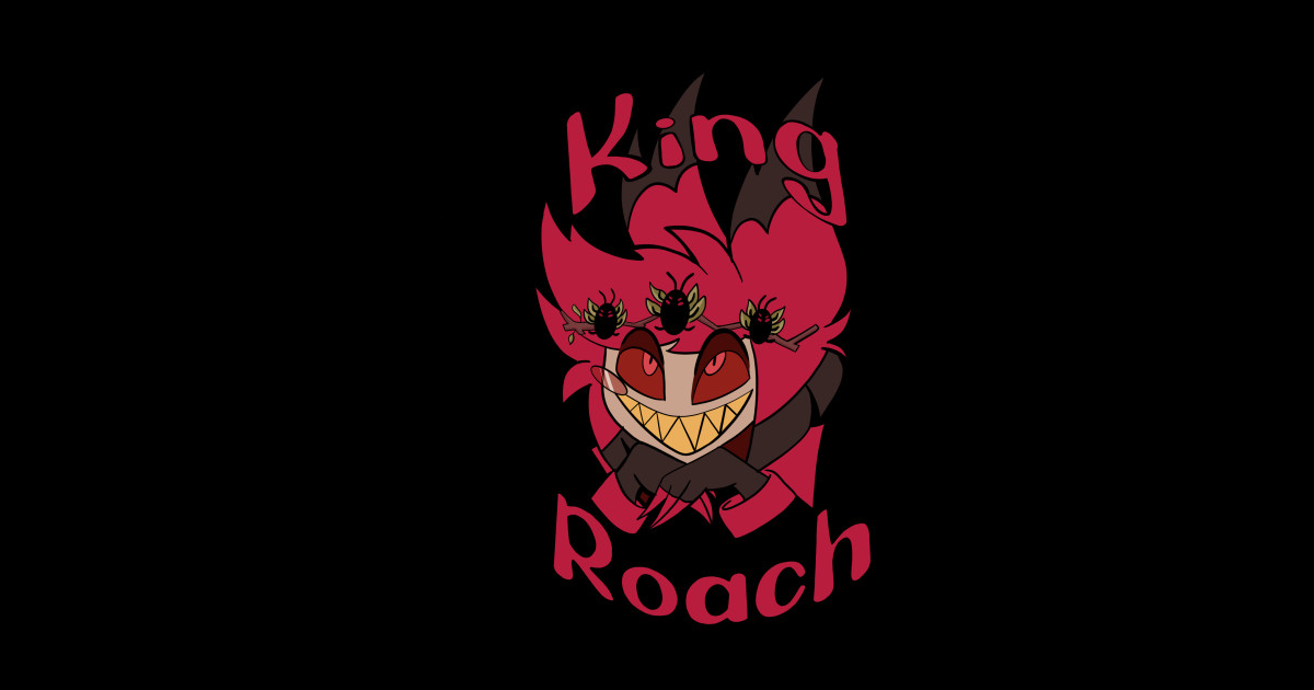 Hazbin Hotel - King Roach - Alastor Hazbin - Sticker | TeePublic