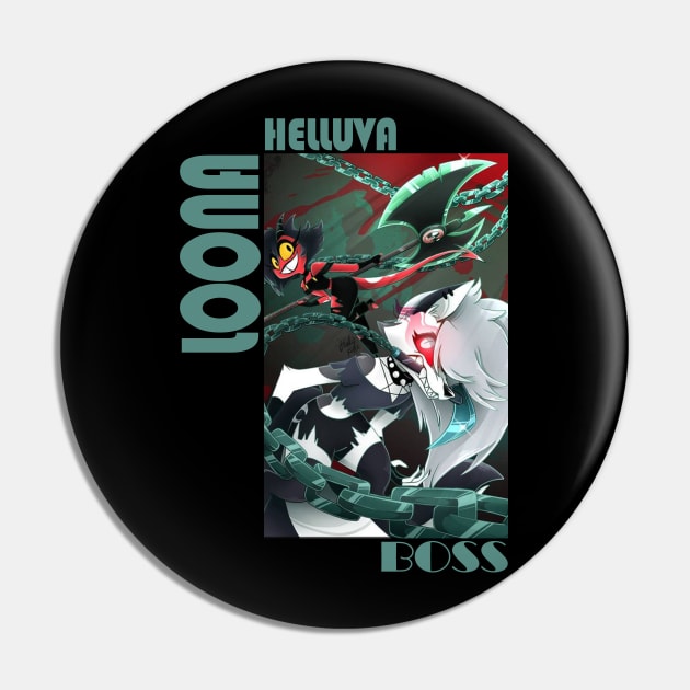 Helluva Boss Loona - Helluva Boss - Pin | TeePublic