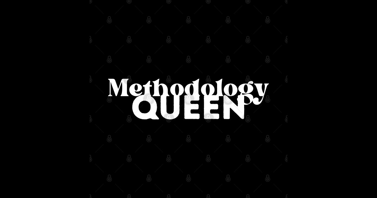 Methodology Queen - Science Lover - Sticker | TeePublic