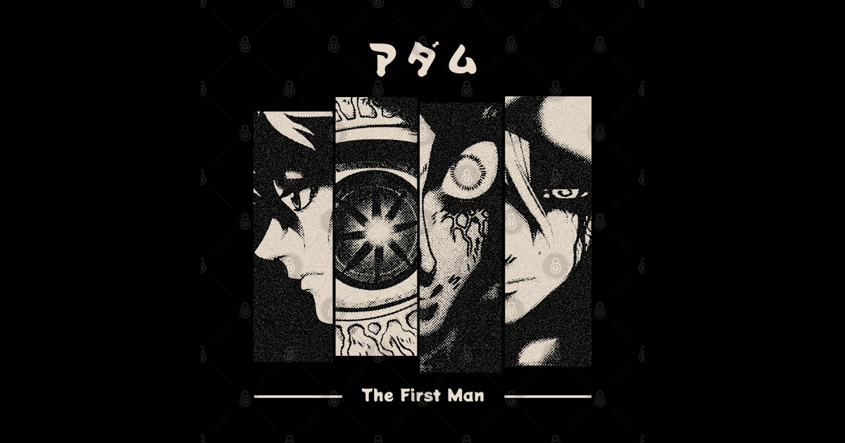 Adam The First Man Record of Ragnarok - Adam - Sticker | TeePublic