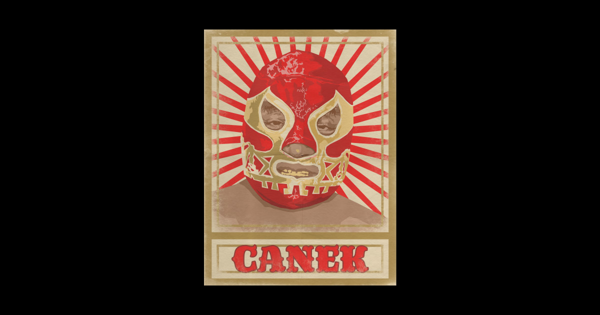 Canek Poster - Mexican Lucha Libre - Sticker | TeePublic
