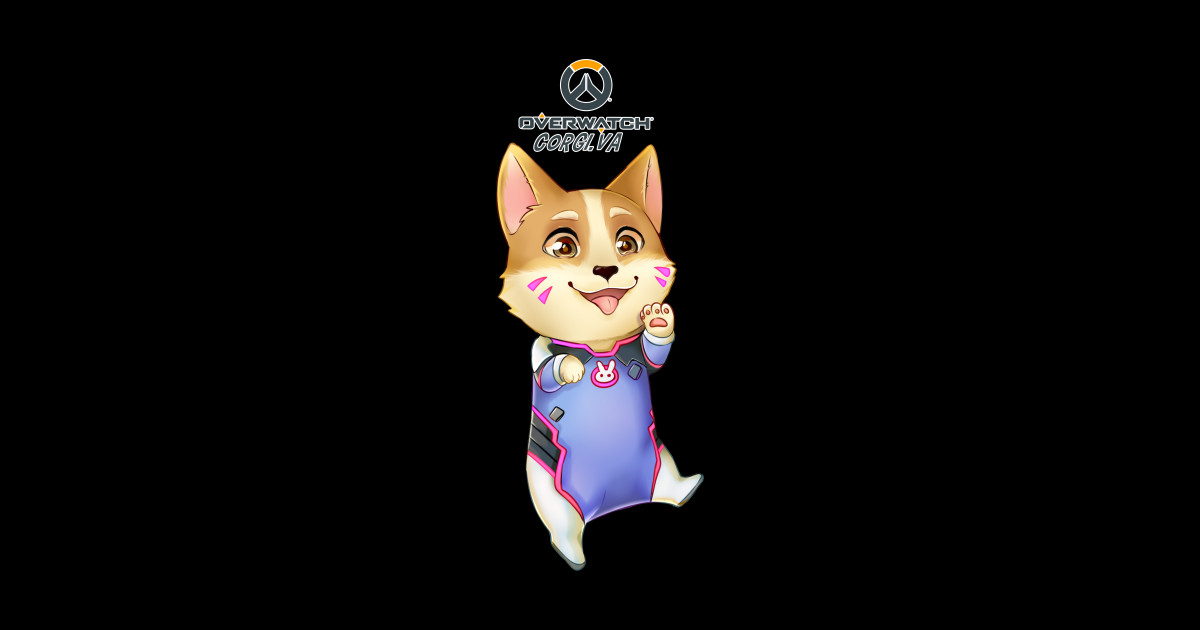 Overwatch dva fanart - Overwatch - Pin | TeePublic
