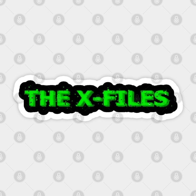 Beloved Files X - Files - Sticker | TeePublic