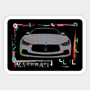 Maserati Car Stickers for Sale | TeePublic