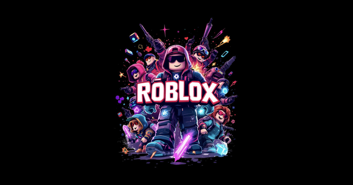 Roblox Vibrant - Kids - Roblox - Sticker | TeePublic