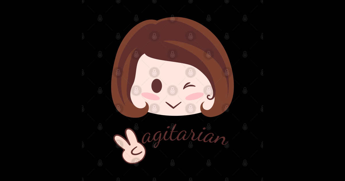 Vagitarian - Vagitarian - Sticker | TeePublic