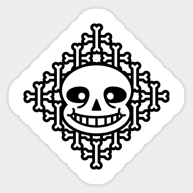 Sans - Undertale - Sticker | TeePublic