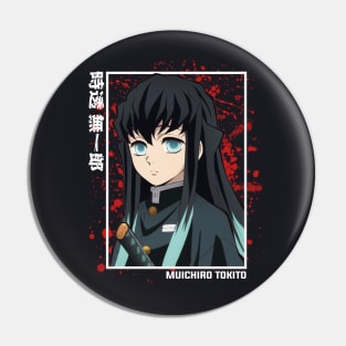 Demon Slayer Muichiro Tokito Pins and Buttons for Sale | TeePublic