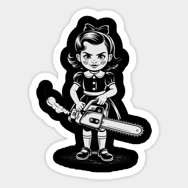 Chainsaw Girl Punk Goth Horror Fan - Chainsaw Girl Punk Goth Horror Fan ...