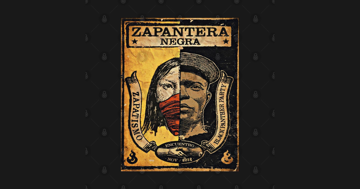 Zapantera Negra - Native American - T-Shirt | TeePublic